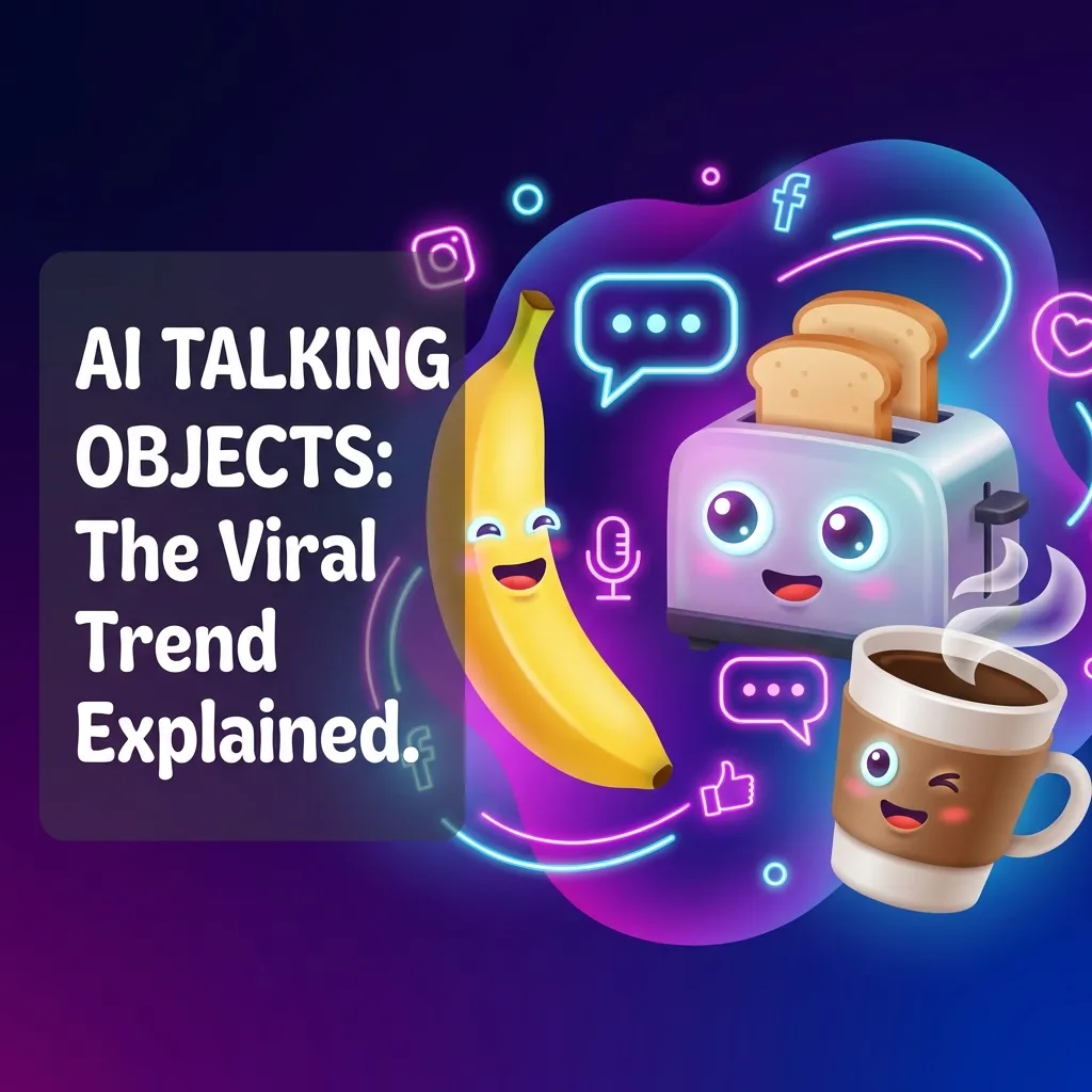 🎤 AI Talking Objects: The Viral Trend Taking Over TikTok | VidMakerPro Blog